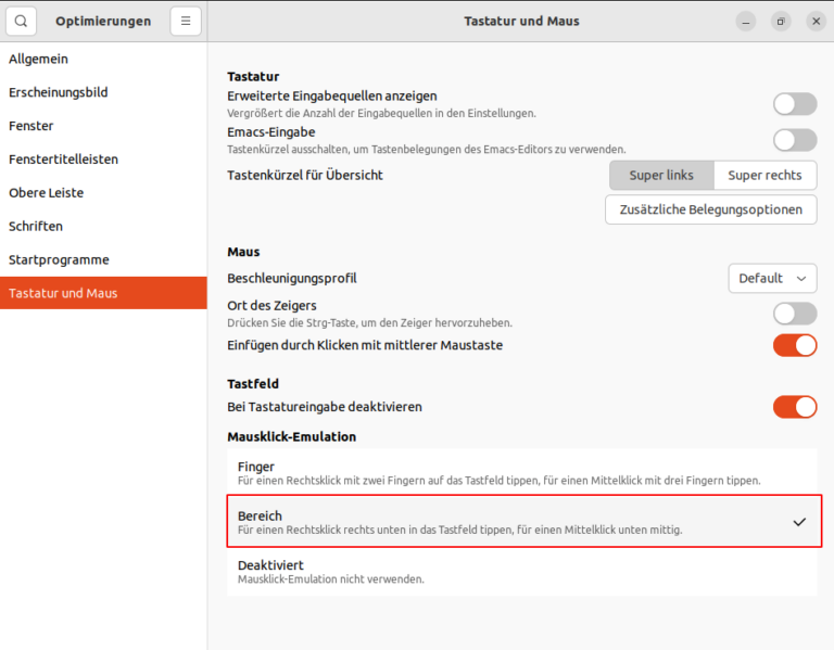 Touchpad Rechtsklick (MacBook Pro) - Prontosystems Knowledge Base